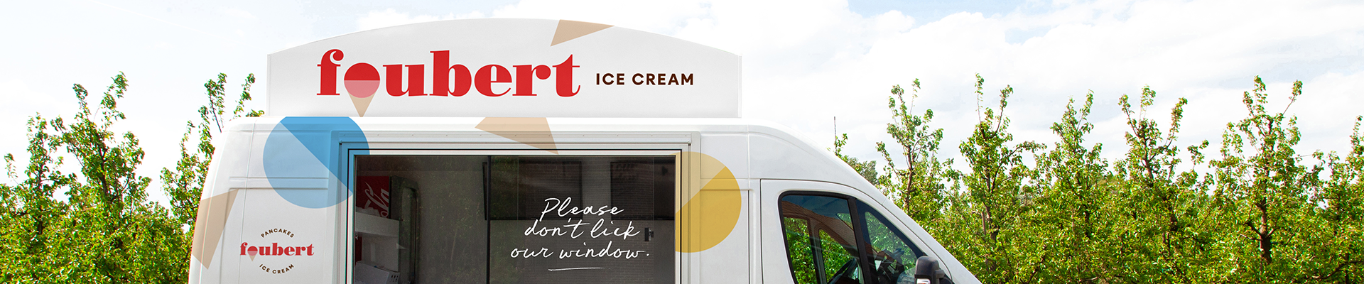 Volg en roep de Foubert ijskarren